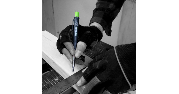 Pagarināts 120 mm automātiskais zīmulis ar asināmo TRACER